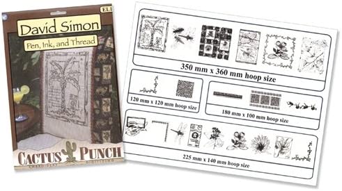 PEN, INK, and THREAD: AN EMBROIDERY COLLECTION – Dave Writes and Draws